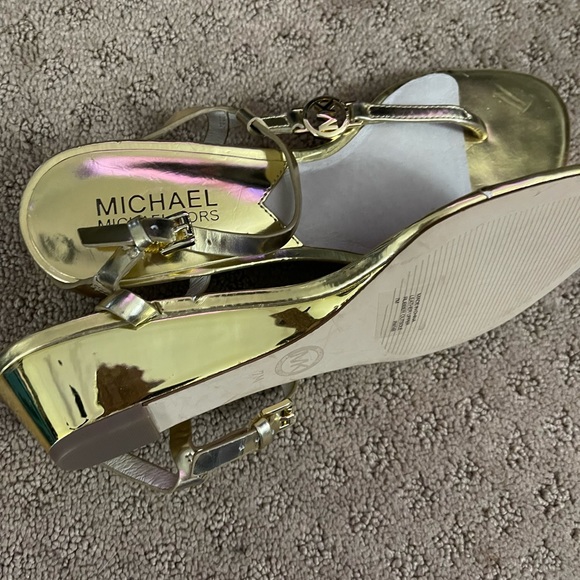 Cool Gold Michael Kors Shoes Photos